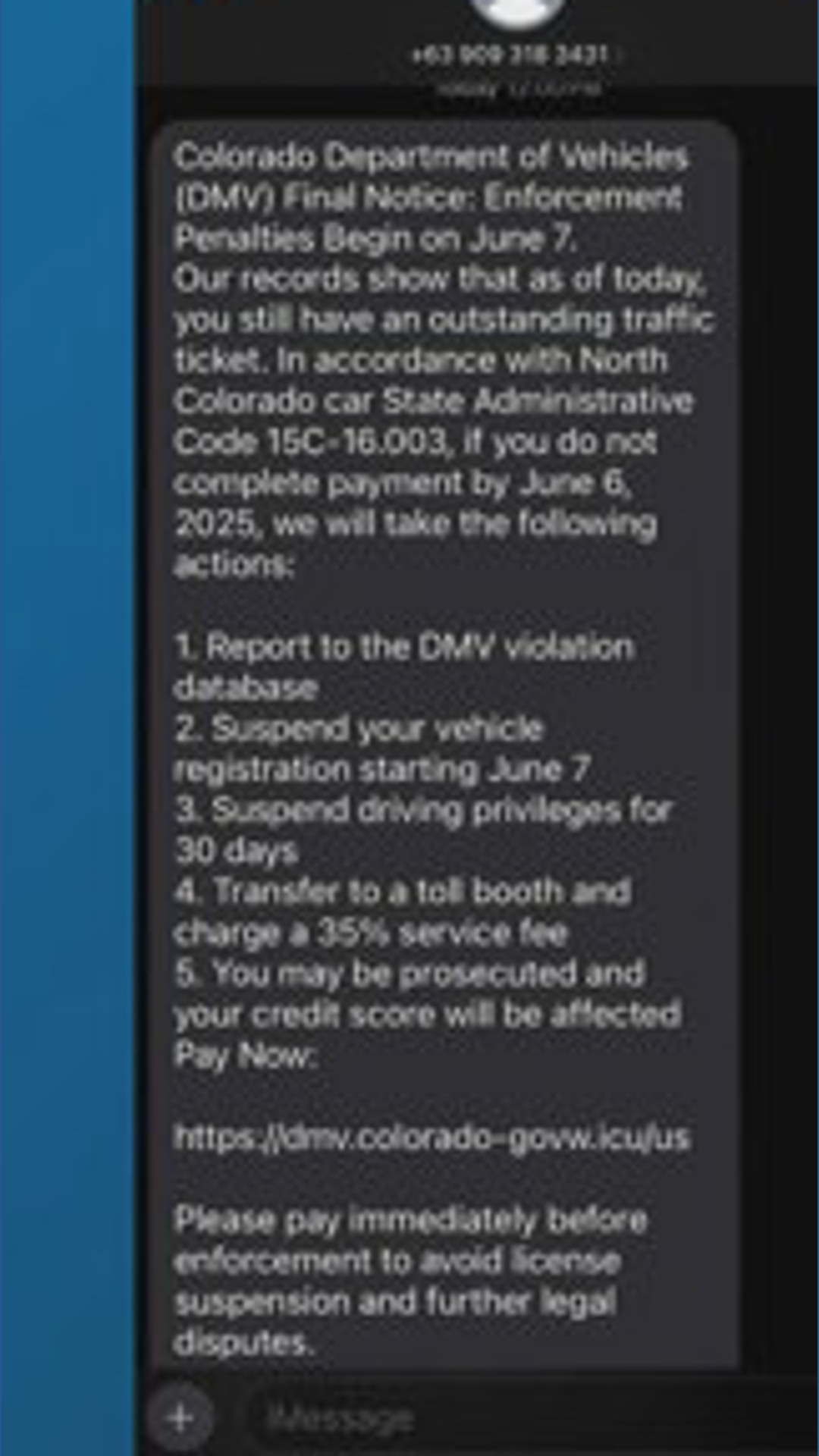 Colorado DMV flags new round of fraudulent texts | 9news.com
