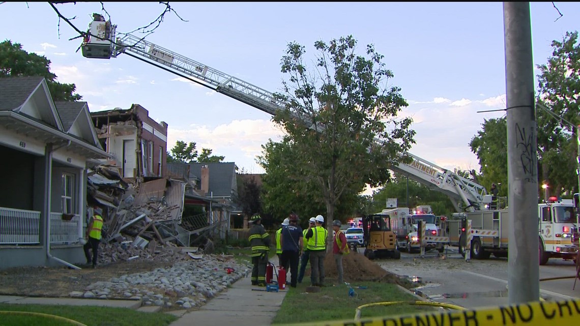 Firefighters respond to residential building explosion in Denver ...