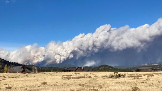 Photos of Cameron Peak Fire: Smoke in Fort Collins, Loveland | 9news.com