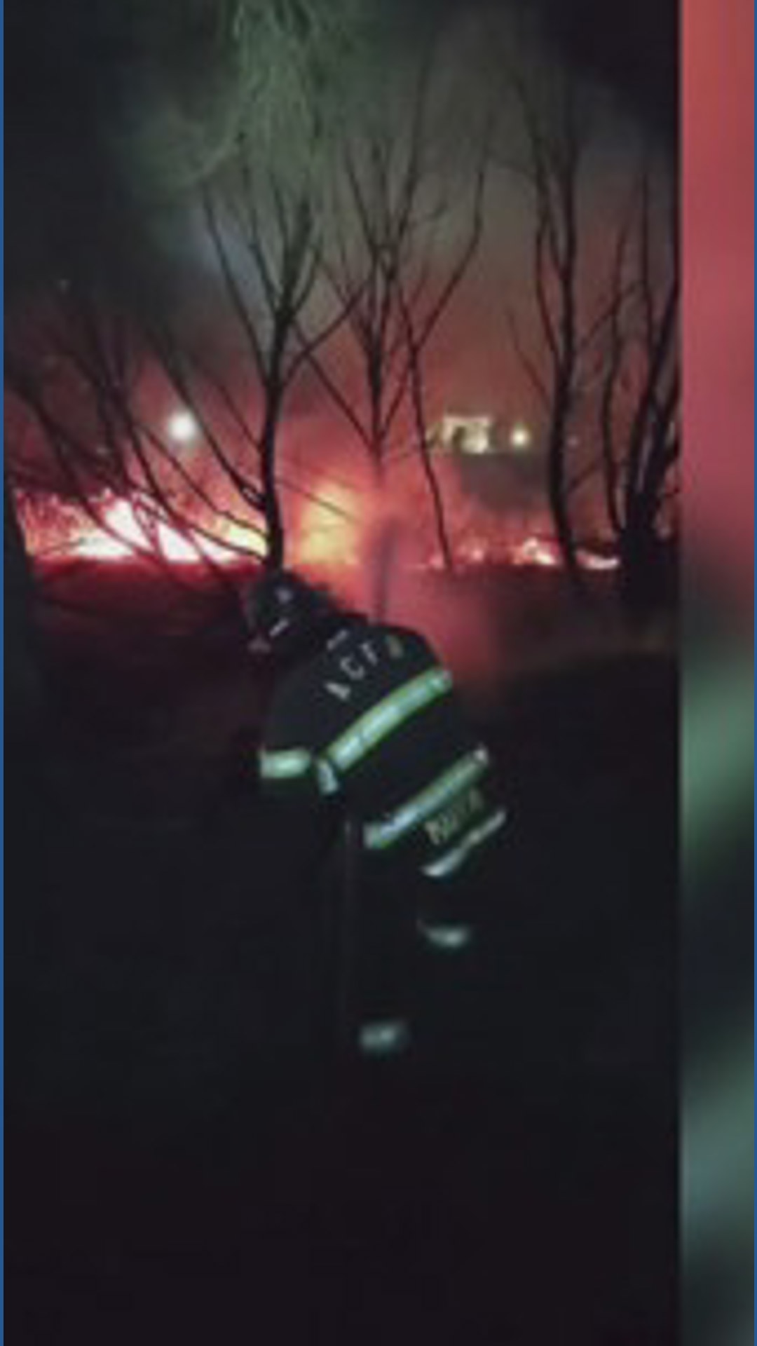 Brush fire near I-76 contained to 3 acres overnight | 9news.com