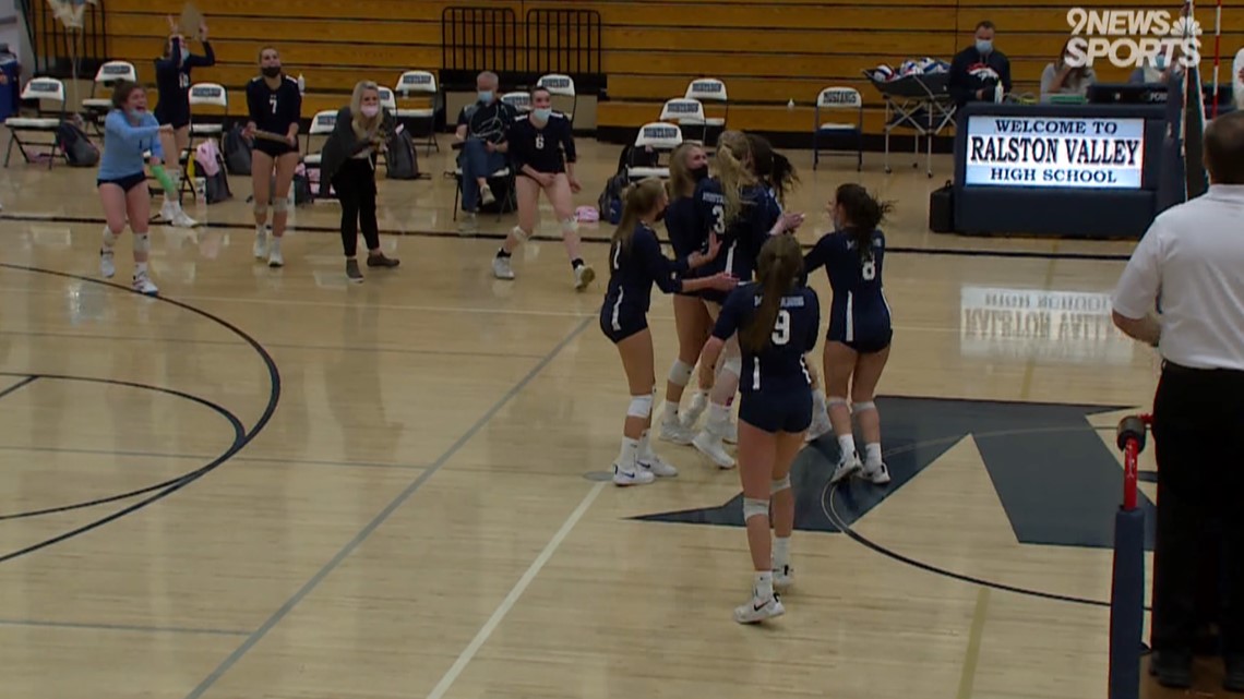 Ralston Valley girls volleyball stays unbeaten beats Lakewood | 9news.com