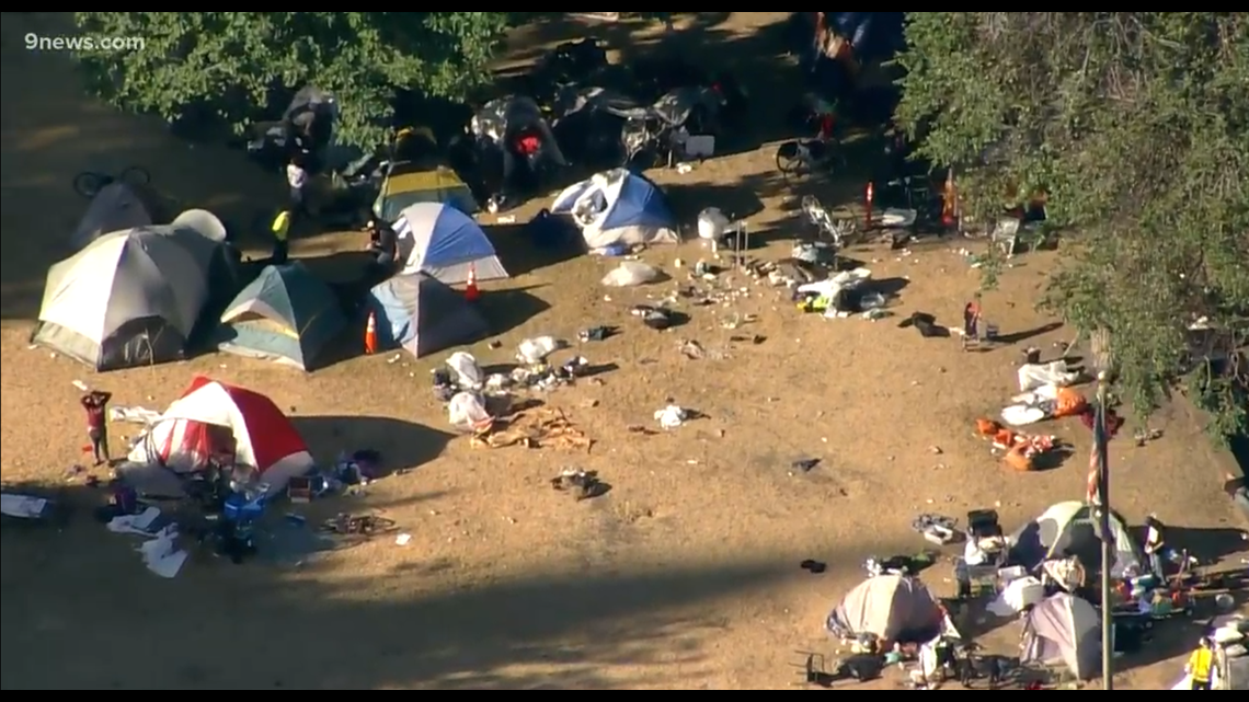 The cost of cleaning up the homeless camp near Colorado's Capitol ...
