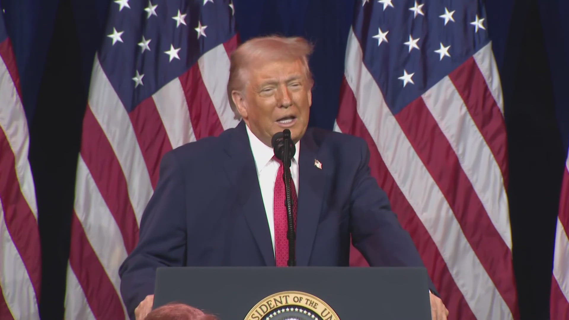 Trump unveils outline of health care plan | 9news.com