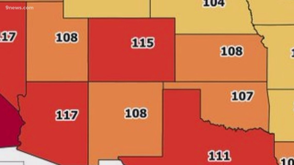 Colorado officially sets hottest temperature of all time | 9news.com