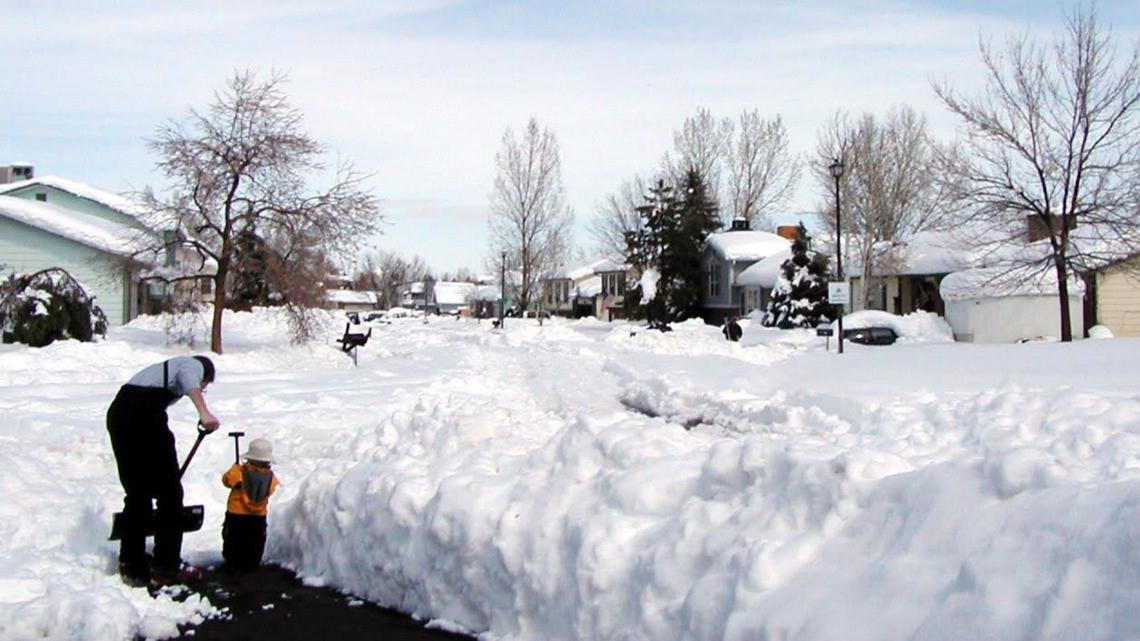 Remembering the March 2003 blizzard that struck Denver, Colorado ...