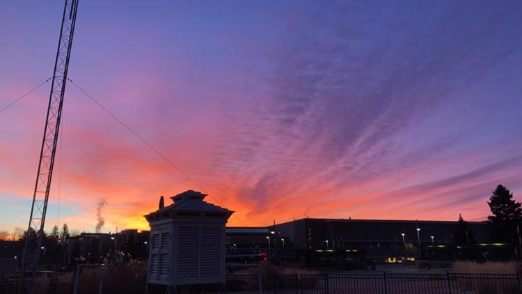 11 photos of the pretty Colorado sunrise on Monday, Feb. 1, 2021 ...