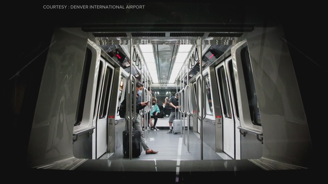 DIA trains will be shut down overnight for 6 nights in February | 9news.com