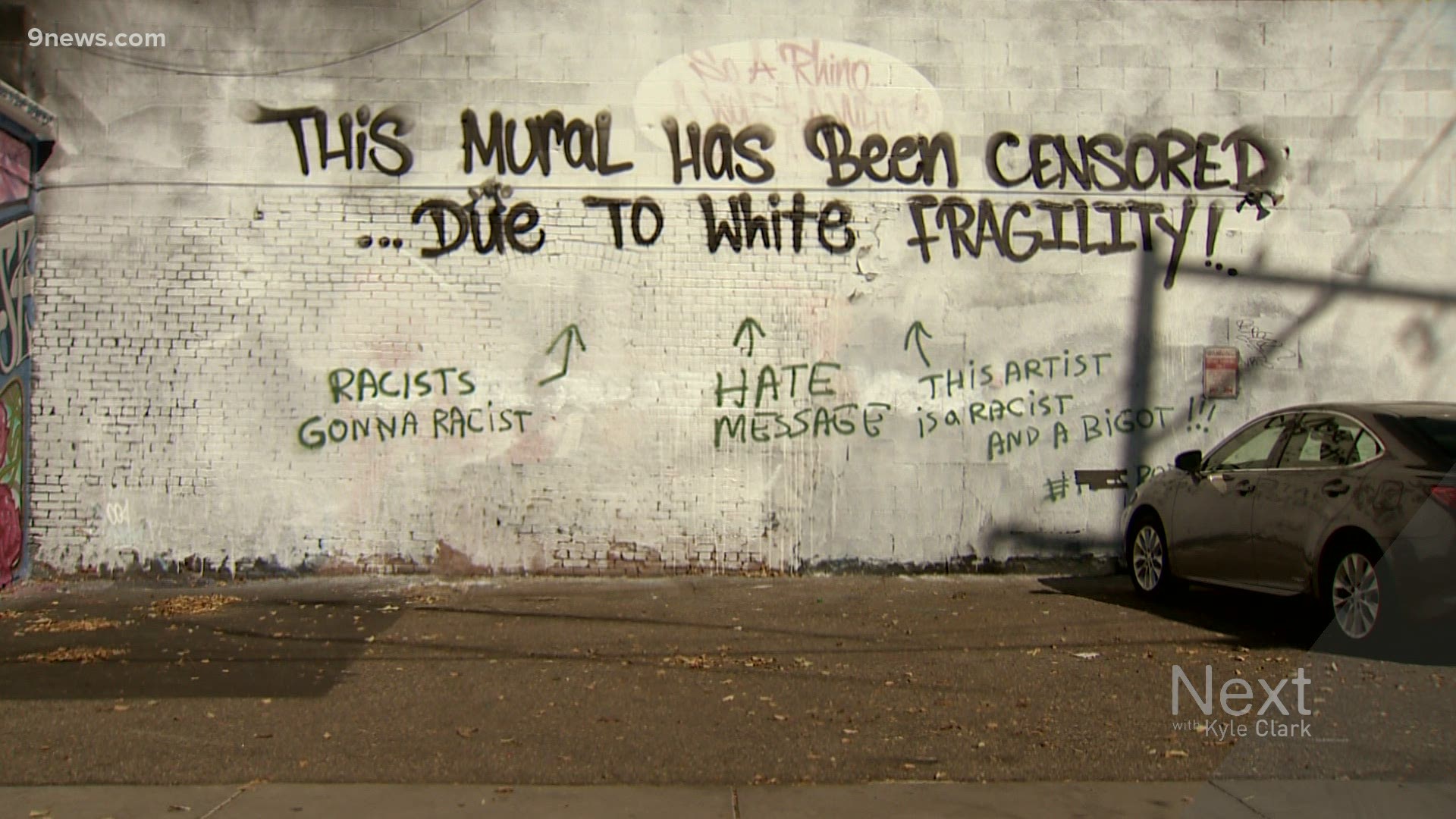 After his gentrification mural was defaced, this artist added a new ...