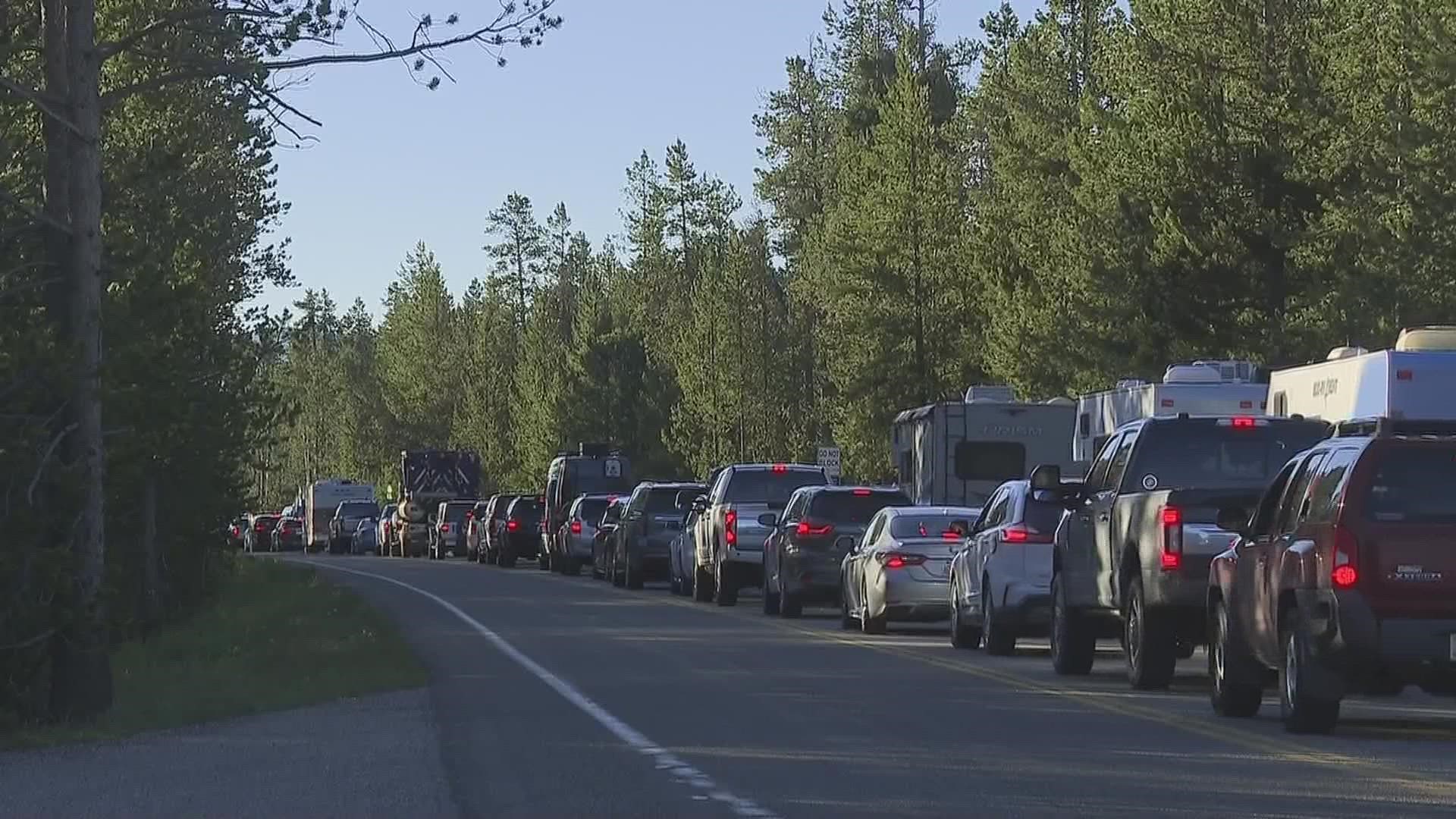 Yellowstone National Park reopens entrance after 4 months | 9news.com