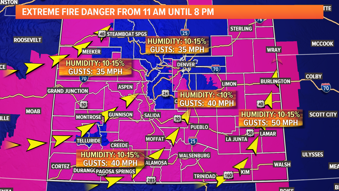 Denver, Colorado, Front Range weather forecast | 9news.com
