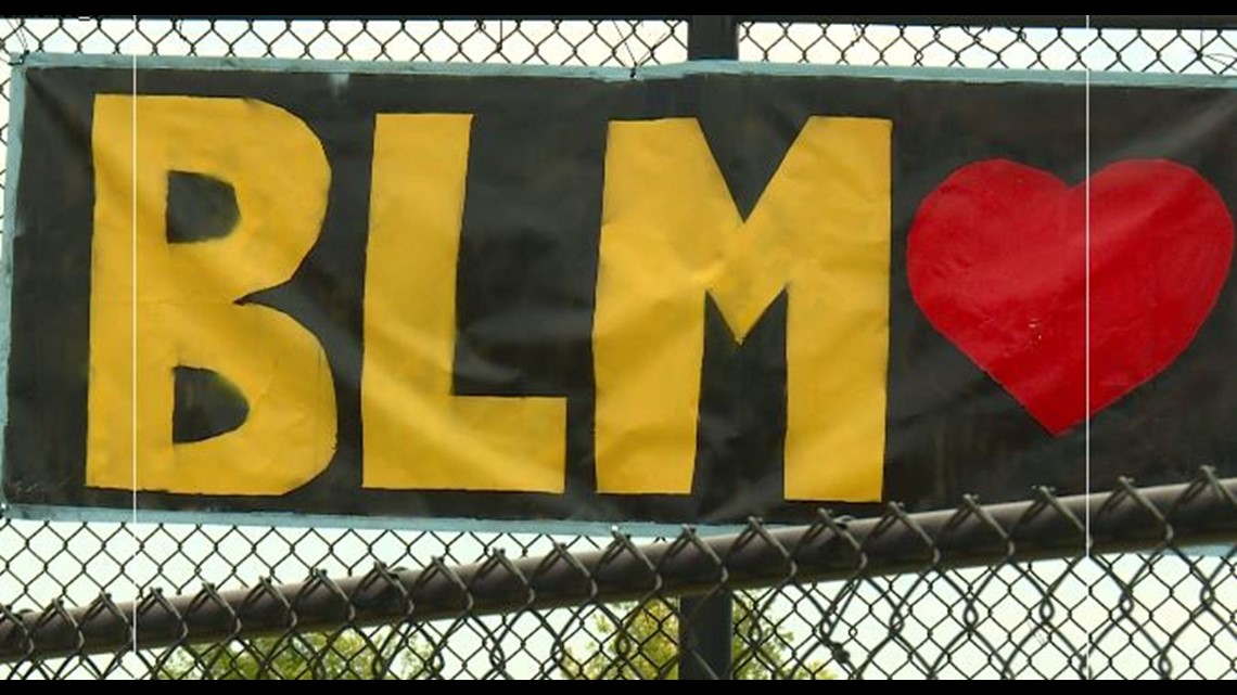 Black Lives Matter sign mysteriously taken down at Denver school ...