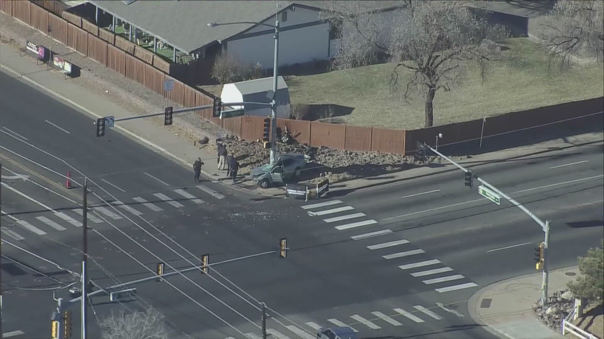 2 people dead after pursuit of stolen car in Aurora | 9news.com