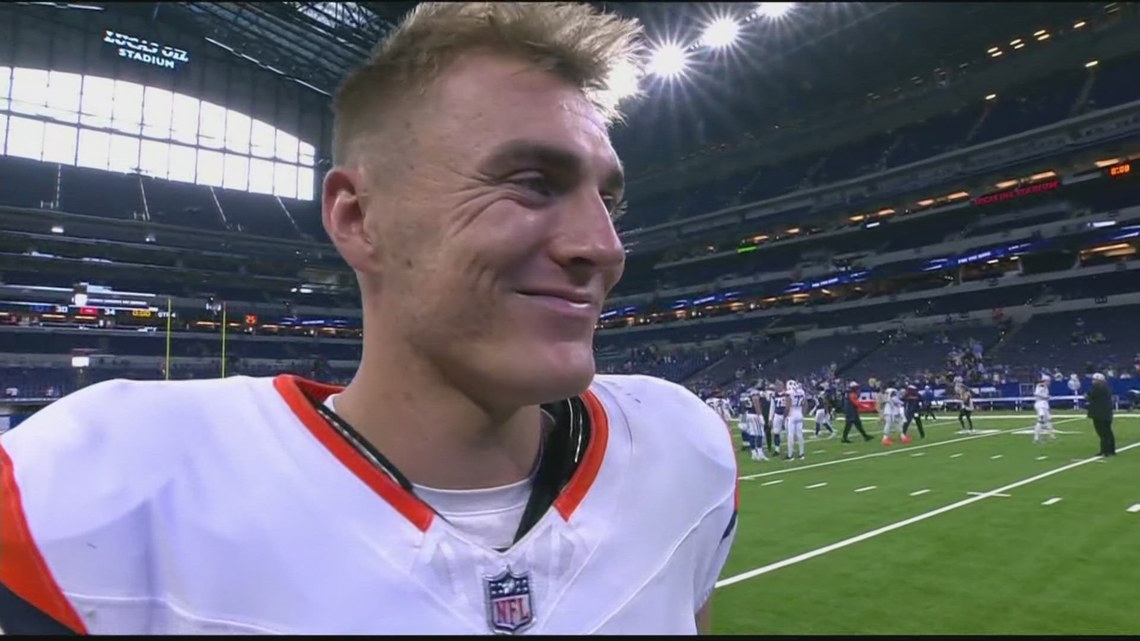 Bo Nix threw first professional touchdown pass, guides Broncos to ...