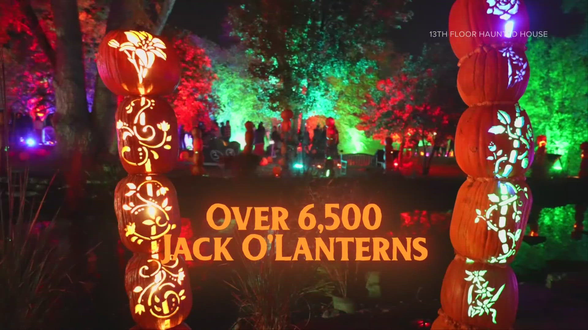 Magic of the Jack O'Lanterns, 13th Floor Haunted House return for the Halloween season | 9news.com