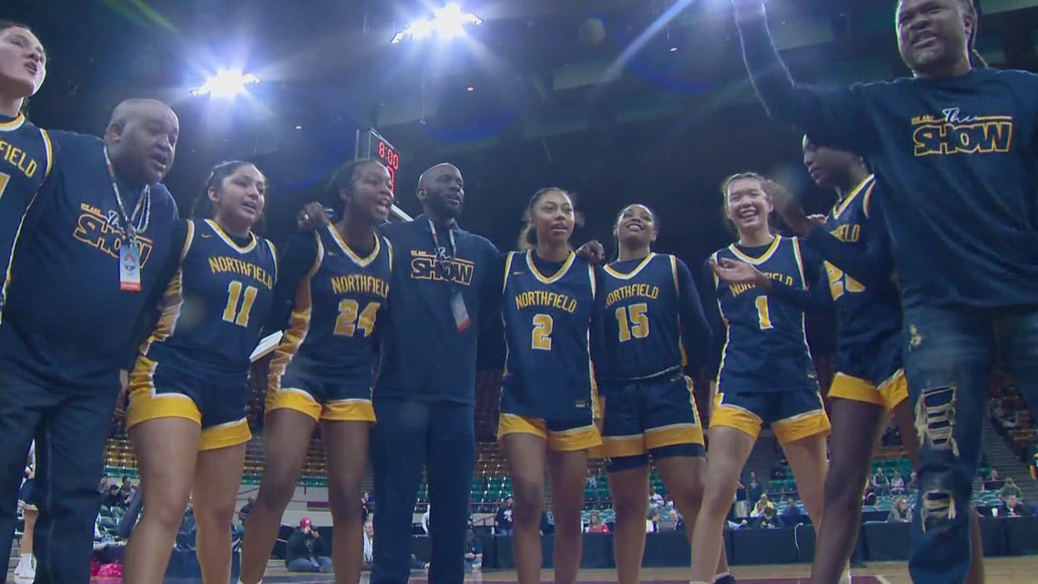 Teams battling it out for high school state basketball championships ...