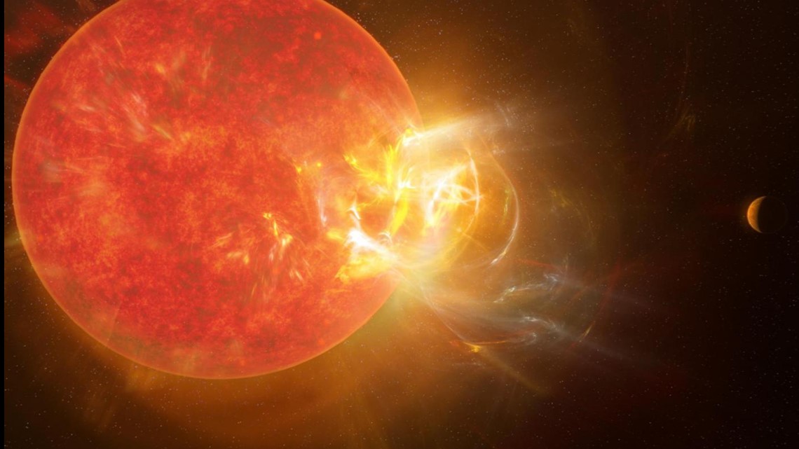 Stellar flare observed by CU Boulder scientists | 9news.com