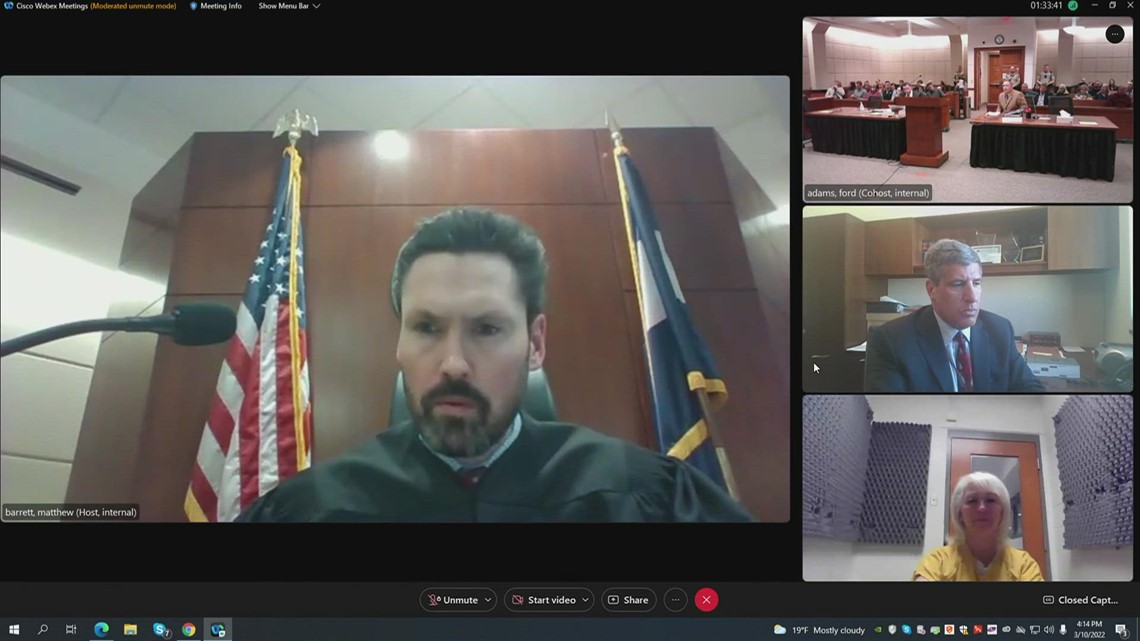 RAW: Mesa clerk Tina Peters makes first court appearance since ...