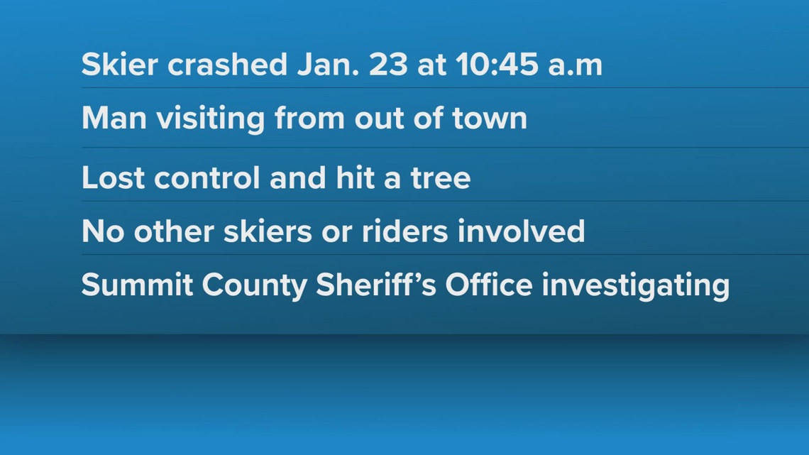 Investigation underway after skier dies on Copper Mountain | 9news.com