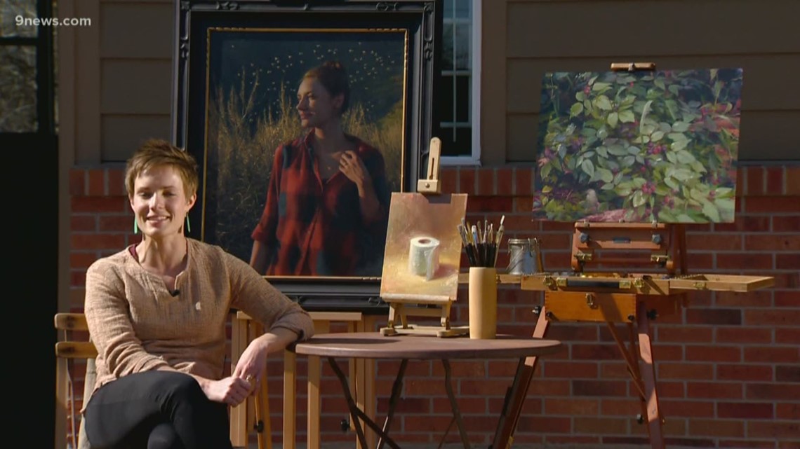 Storytellers: Artist paints a portrait inspired by life 'in the time of ...