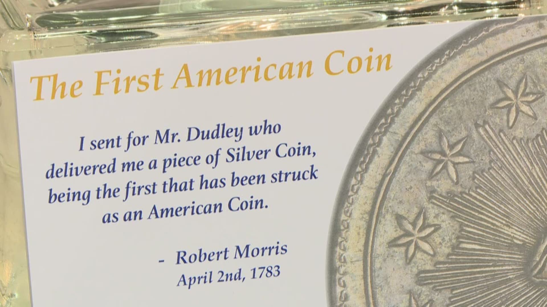 Old money: The first American coin is on display now in Denver | 9news.com