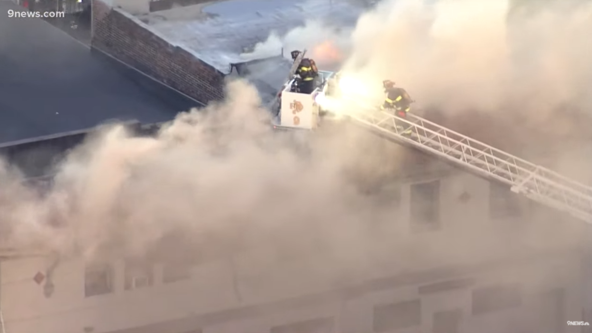 Firefighters battle fire at church in north Denver, Colorado | 9news.com