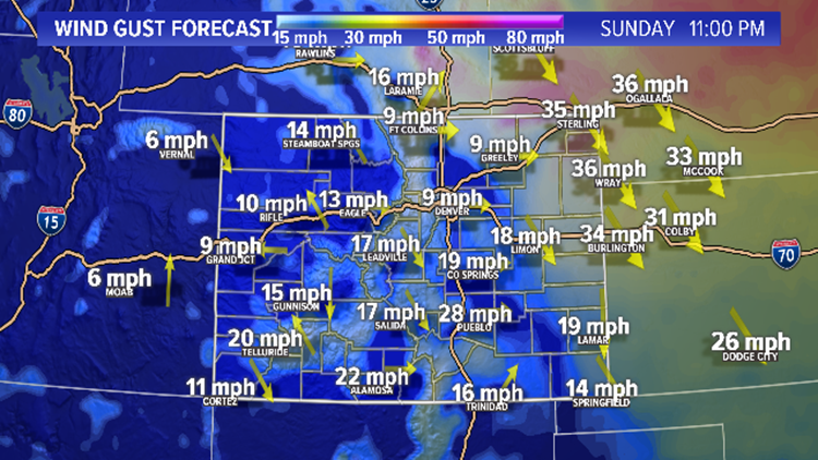 Denver, Colorado, Front Range weather forecast | 9news.com