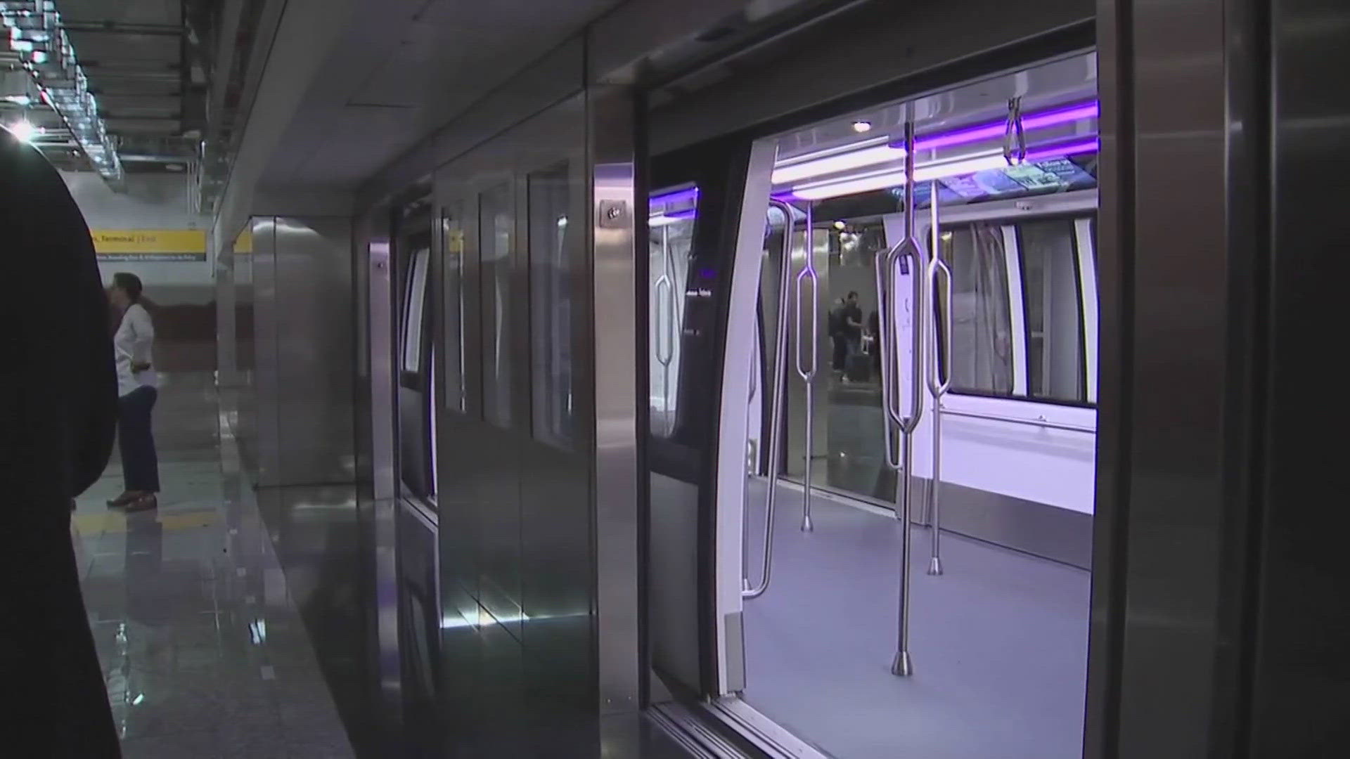 Denver International Airport gets new train cars | 9news.com