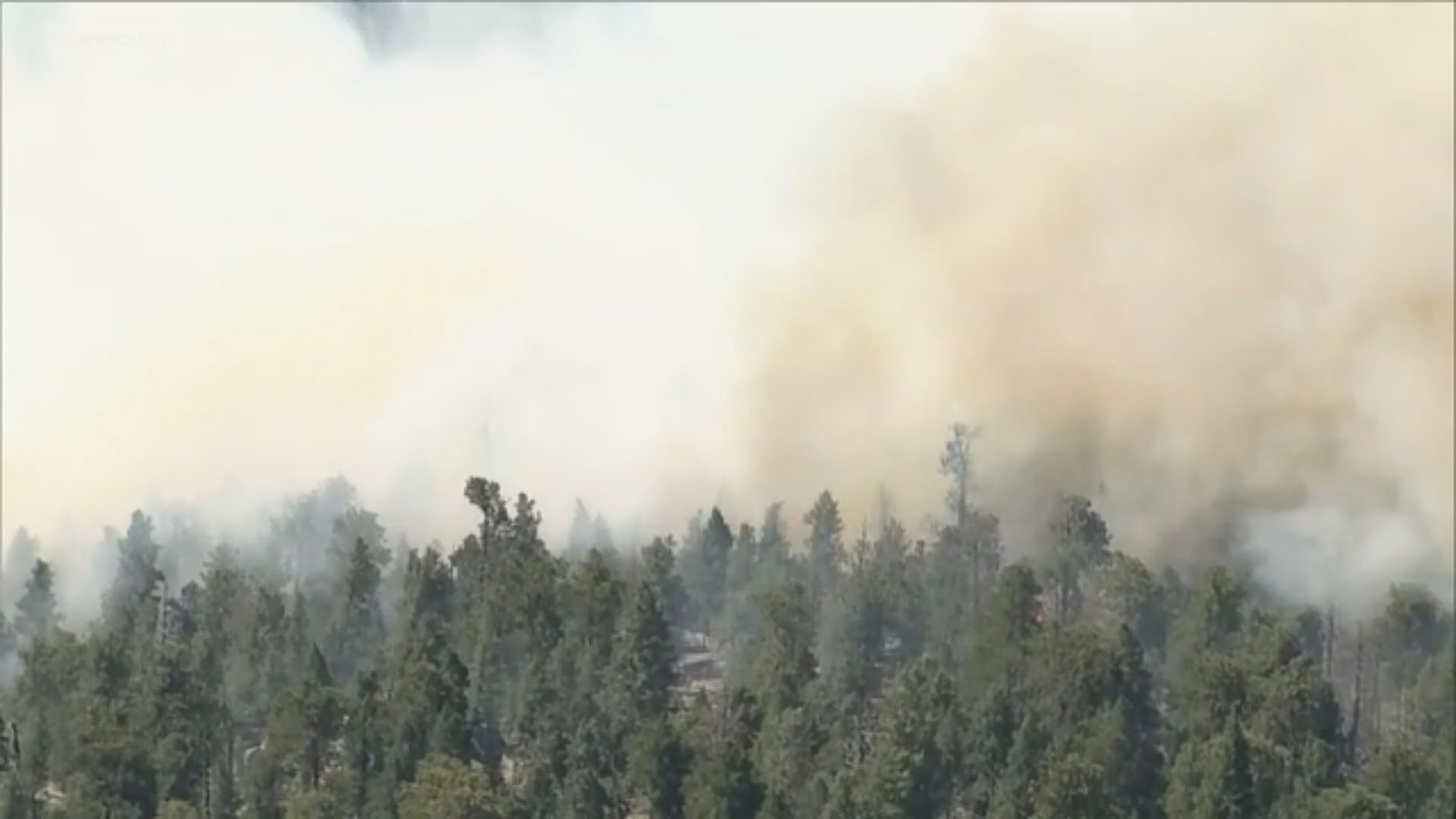 PHOTOS: Evacuations issued as wildfire burns near Evergreen | 9news.com