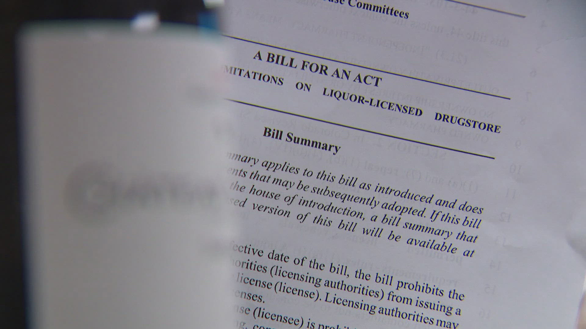 Bill could halt new liquor licenses for grocery stores | 9news.com