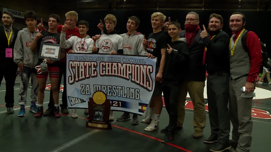 Centauri wins 2A wrestling Colorado state championship title | 9news.com