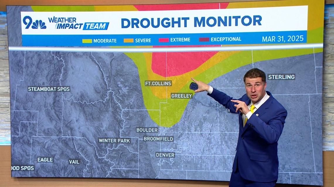 Denver sees big rainfall, relief from drought: Weekend rain totals in ...