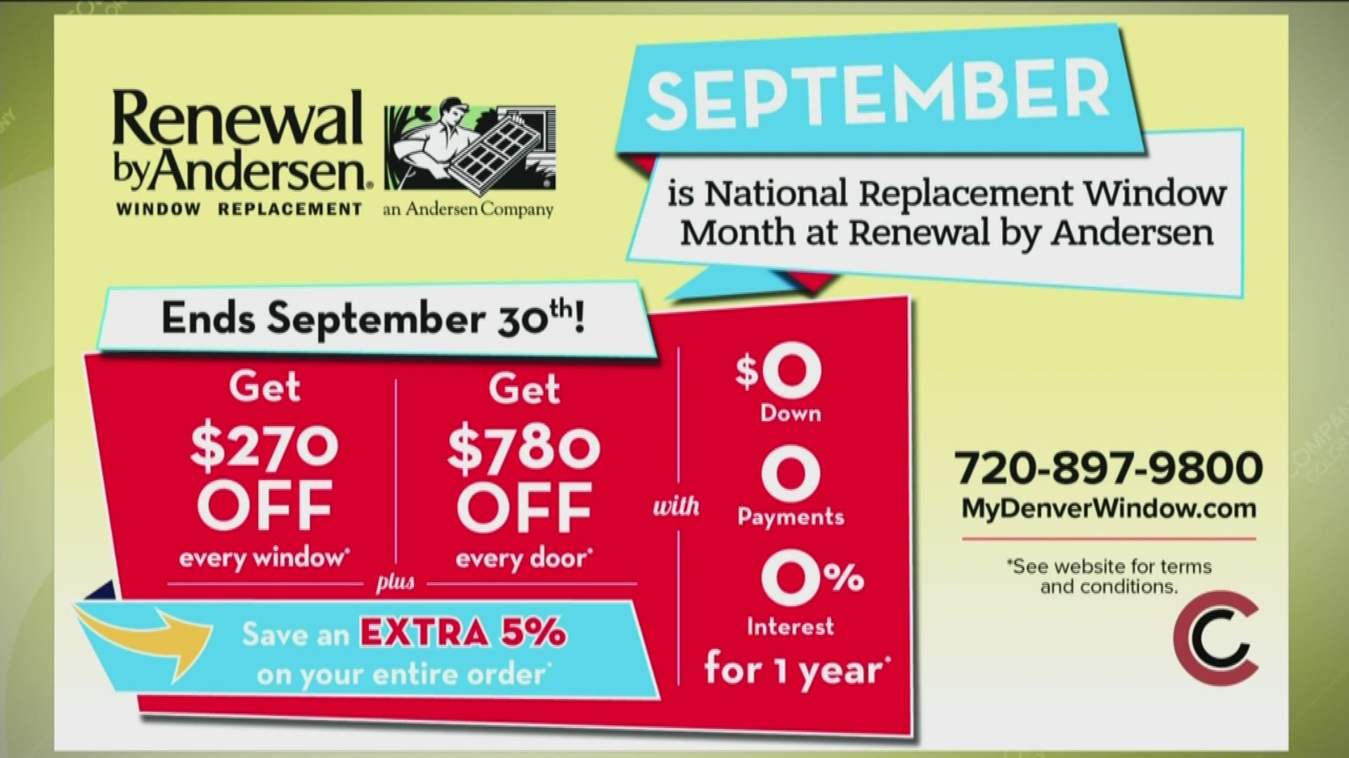 Renewal by Andersen - September 25, 2019 | 9news.com