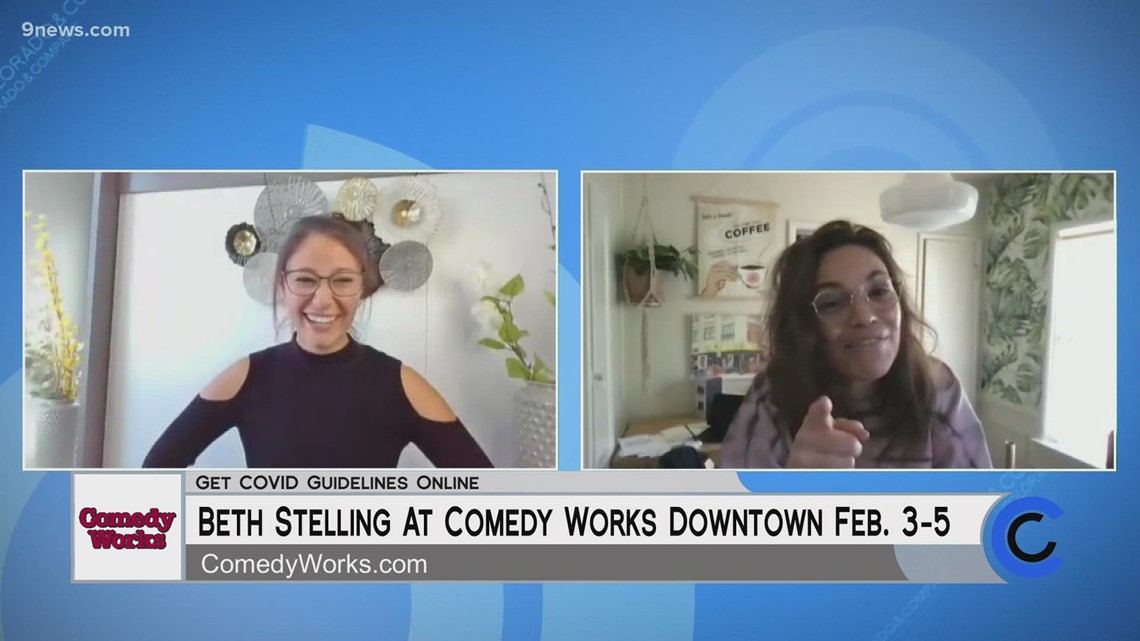Comedian Beth Stelling - Comedy Works - February 2, 2022 | 9news.com