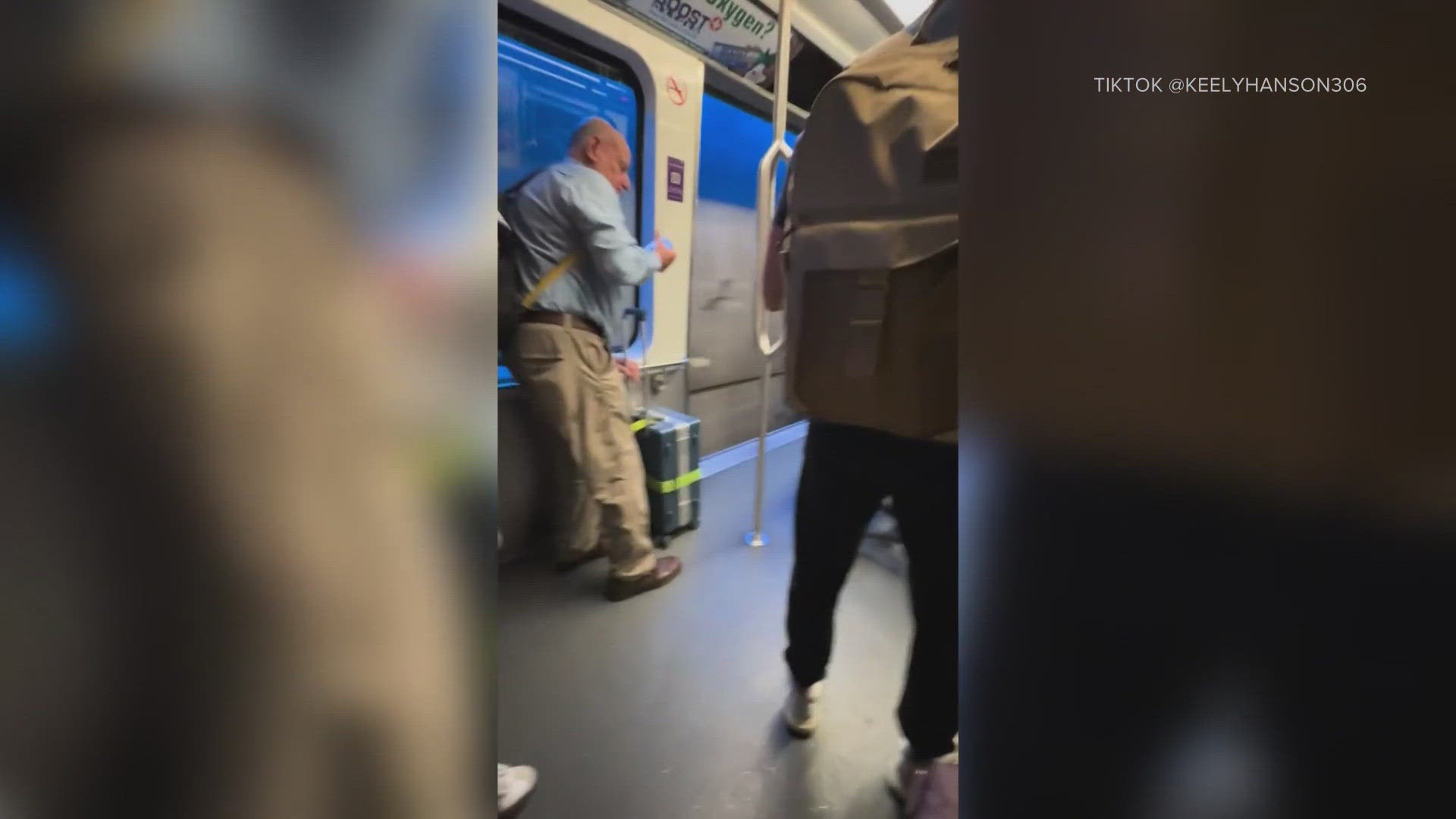 Video shows DIA train doors open while running | 9news.com
