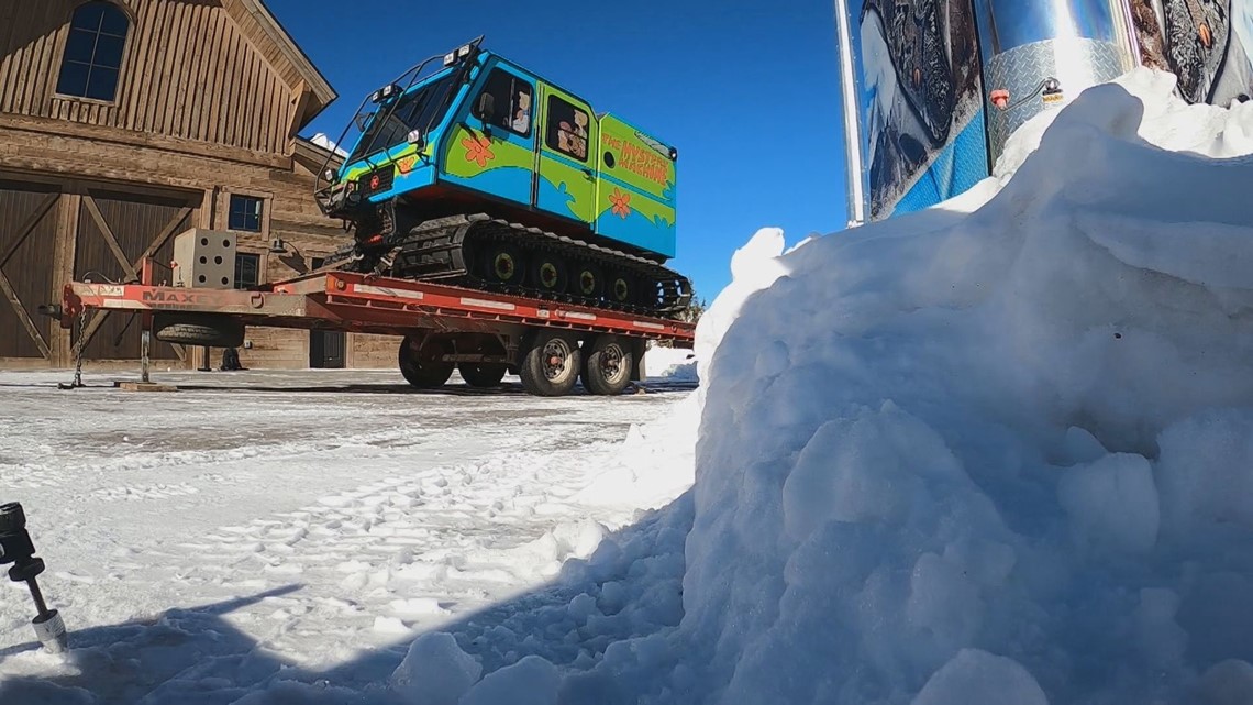 Scooby-Doo snowcat roams the Colorado backcountry | 9news.com