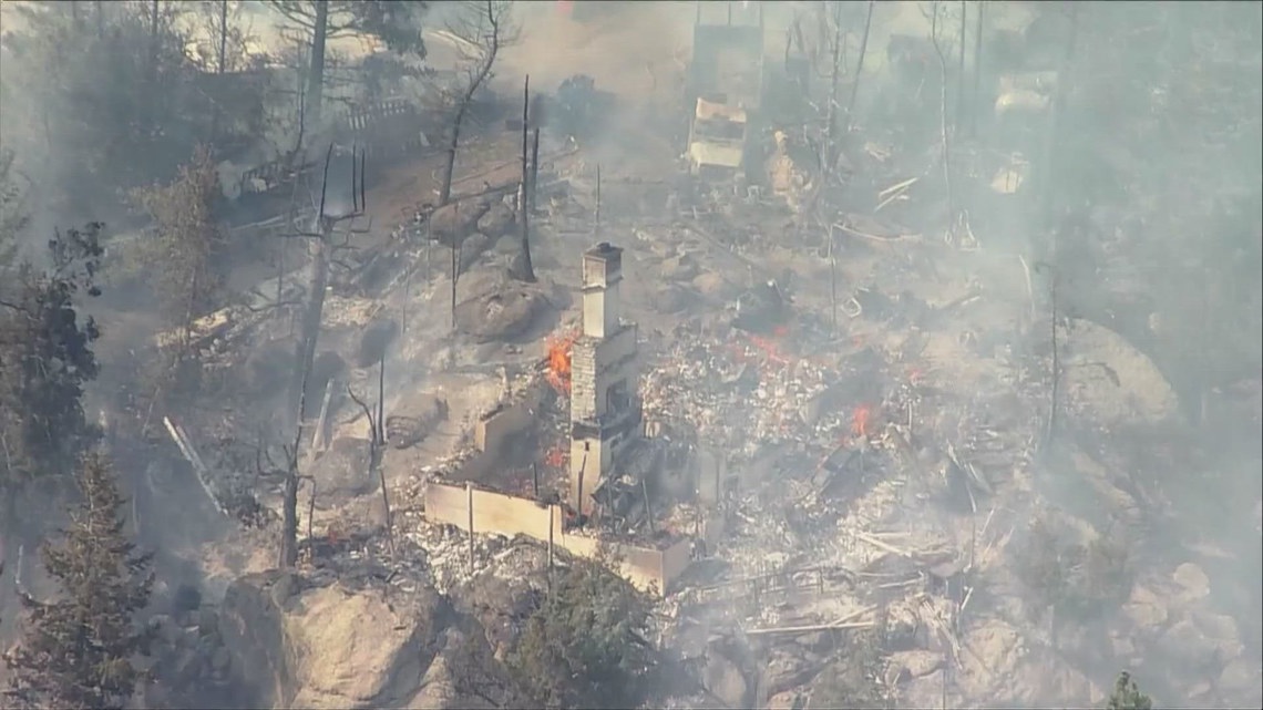 Latest updates on 4 wildfires burning along Colorado Front Range ...