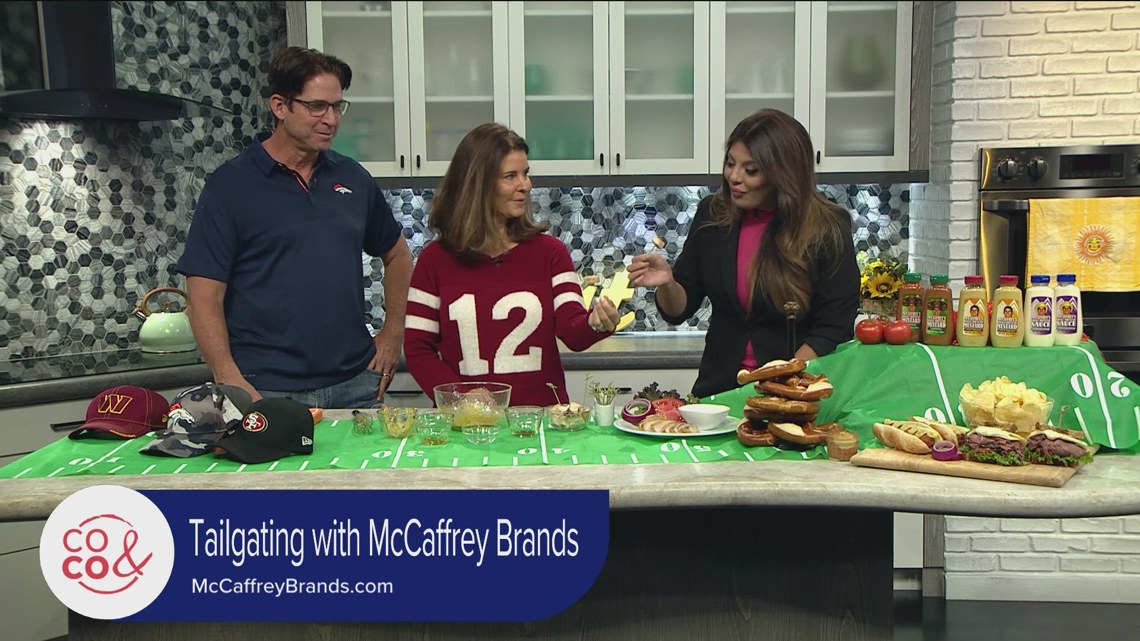 Tailgating with Ed and Lisa McCaffrey in the COCO Kitchen! | 9news.com