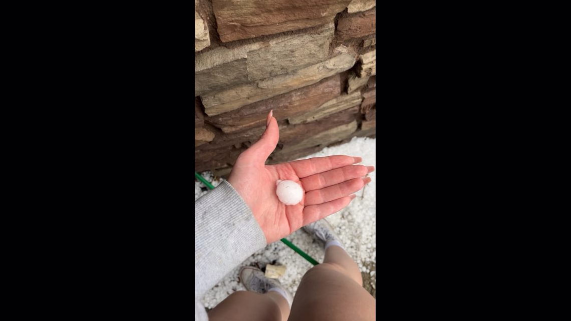 Hail reports: How big the hail was in Denver, Colorado plains | 9news.com