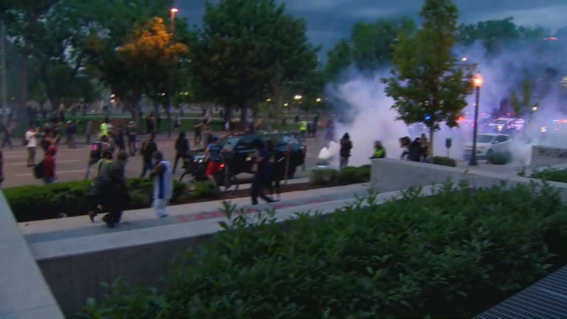 PHOTOS: Third night of riots in downtown Denver | 9news.com