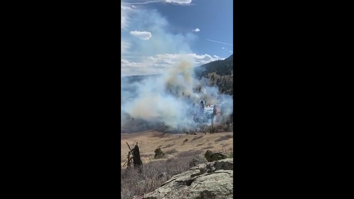 Beginning of NCAR fire | 9news.com