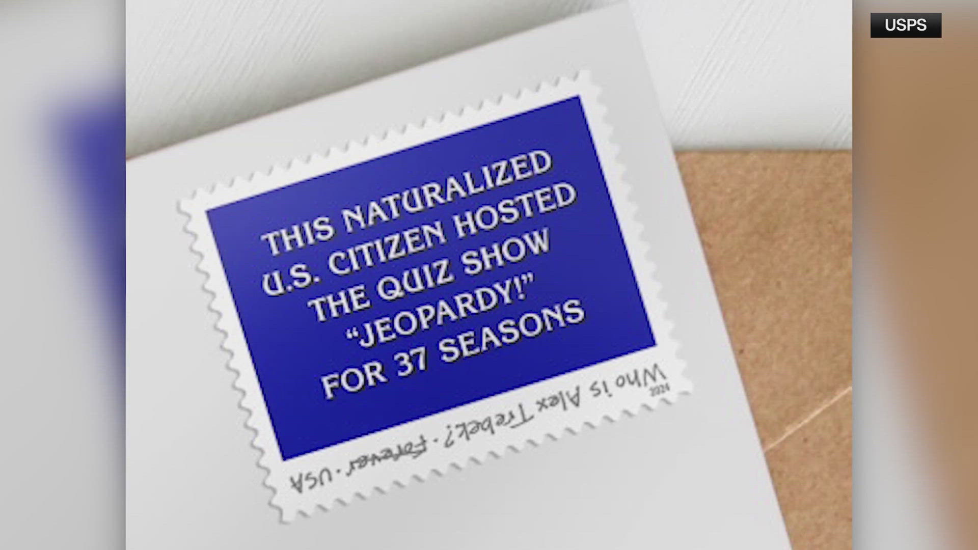 Alex Trebek to be honored with new stamp | 9news.com