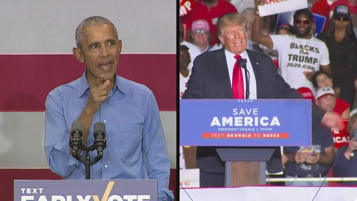 Midterm Elections Update: Obama, Trump hit campaign trail ahead of ...