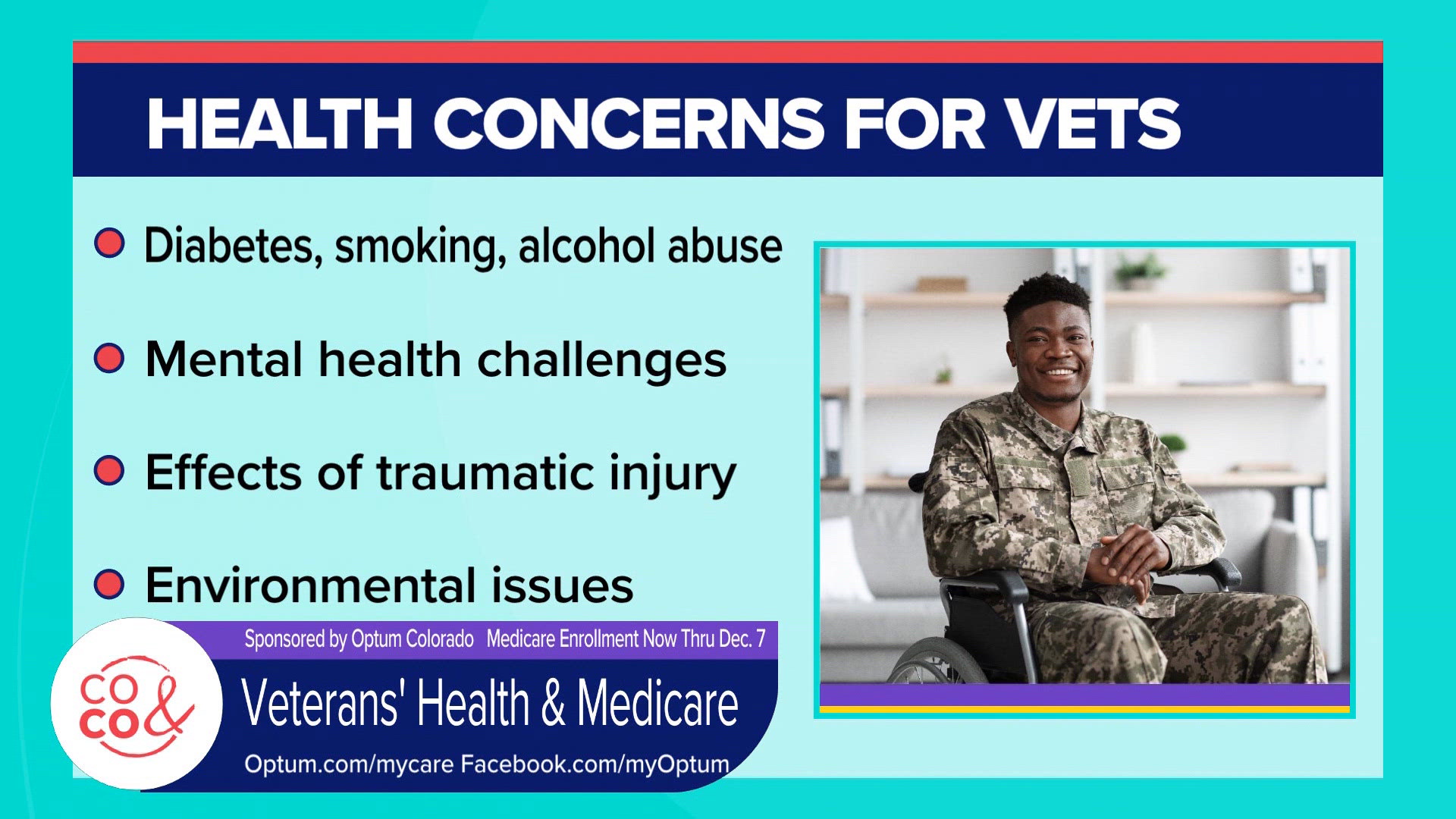 Health and Medicare Options for Veterans with Optum Colorado | 9news.com