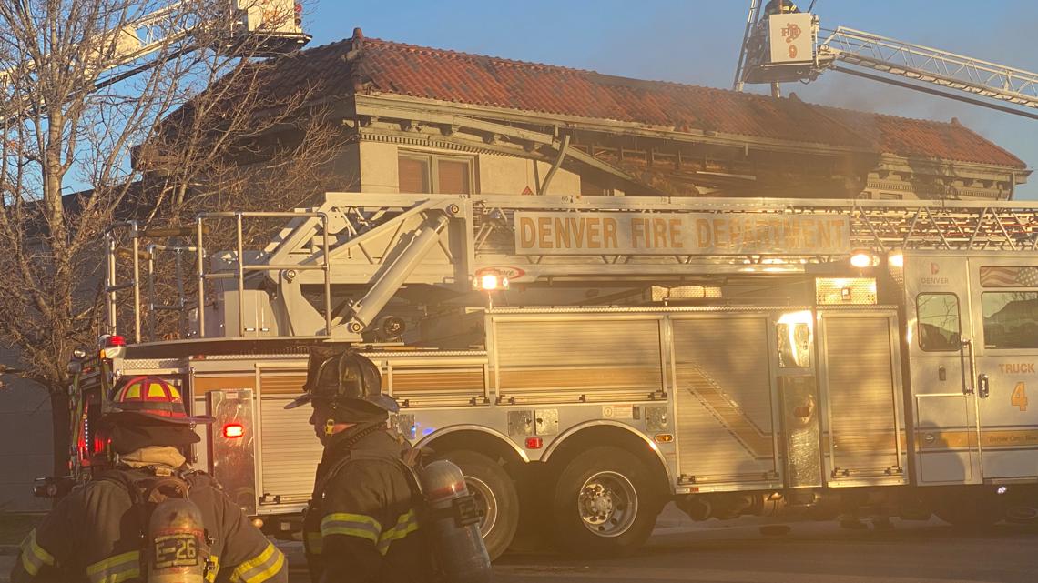 Firefighters battle fire at church in north Denver, Colorado | 9news.com