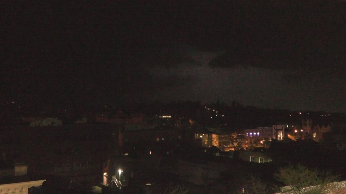 Near-constant lightning visible in Boulder during Tuesday night storm ...