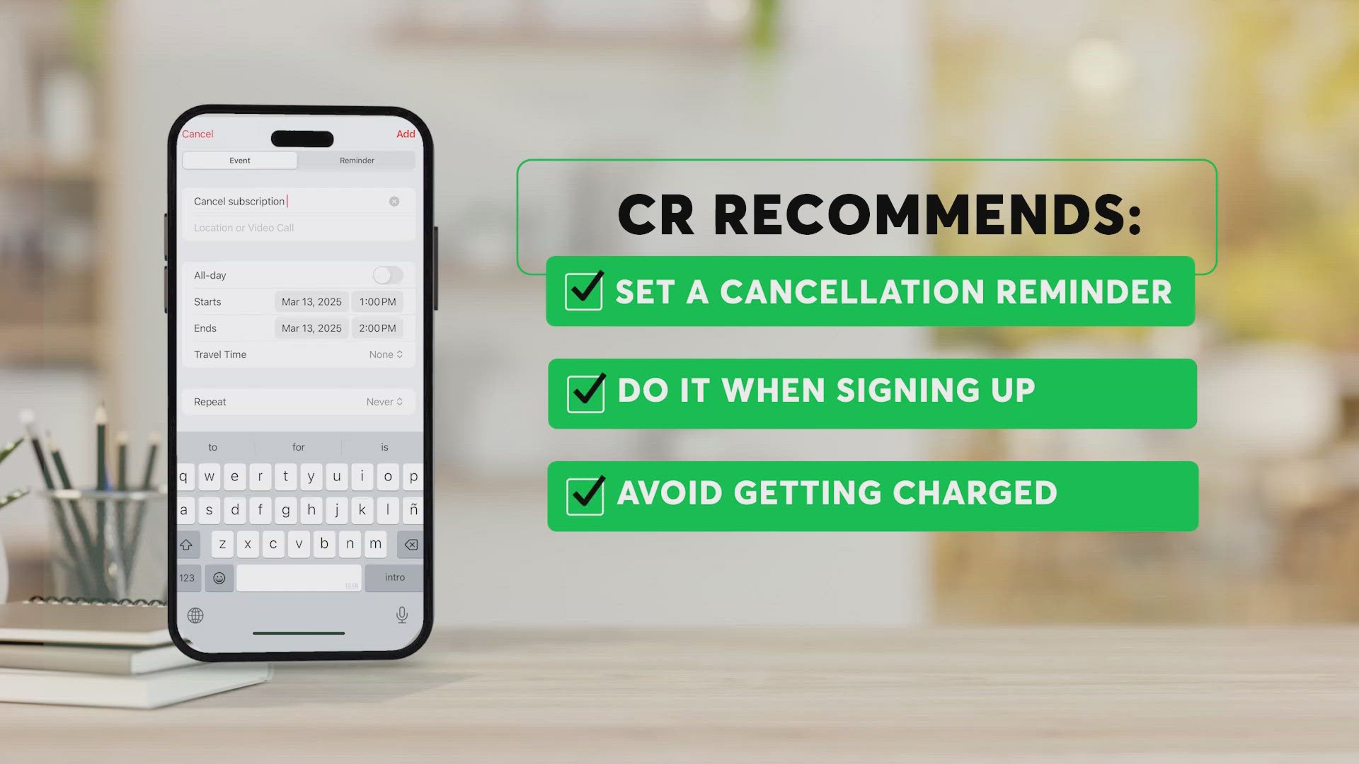 Consumer Reports has advice on cutting subscriptions to save money ...