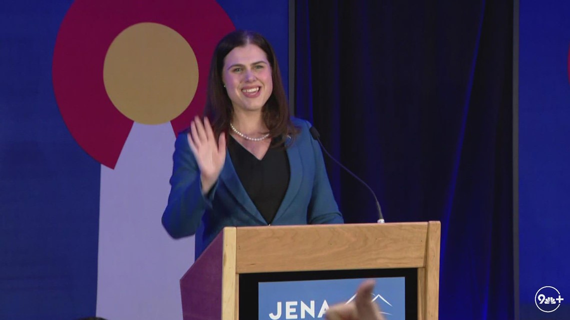 2022 Colorado midterms: Jena Griswold gives victory speech after ...