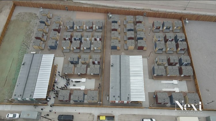 Denver opens 60 tiny homes for people experiencing homelessness | 9news.com