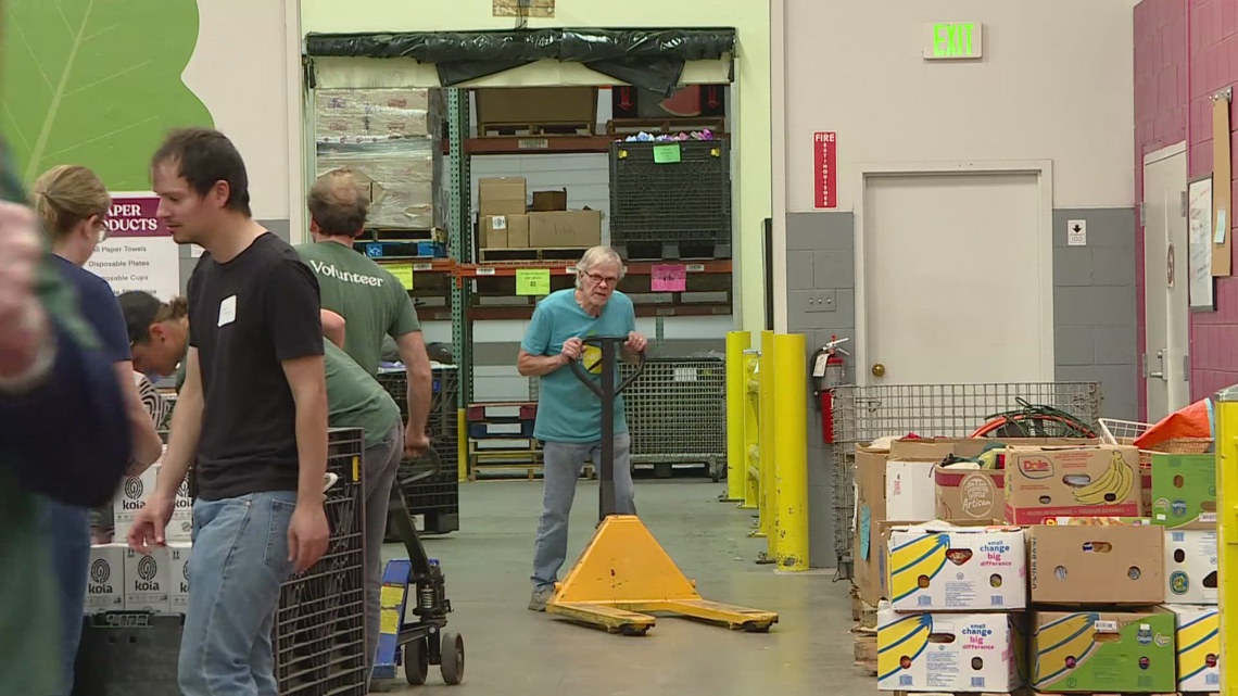 Colorado food bank's longest-serving volunteer marks another milestone ...