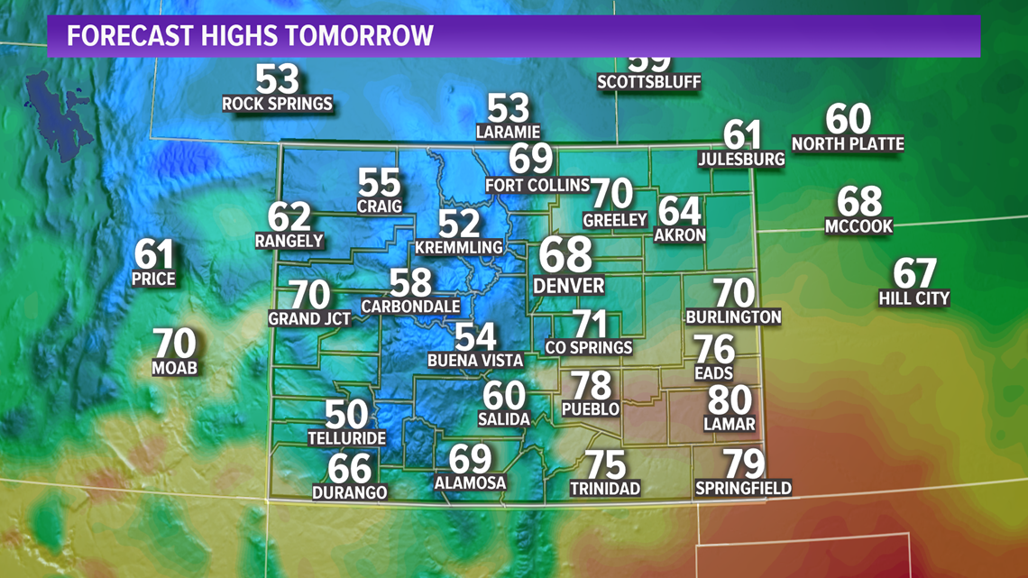 Denver, Colorado, Front Range weather forecast | 9news.com